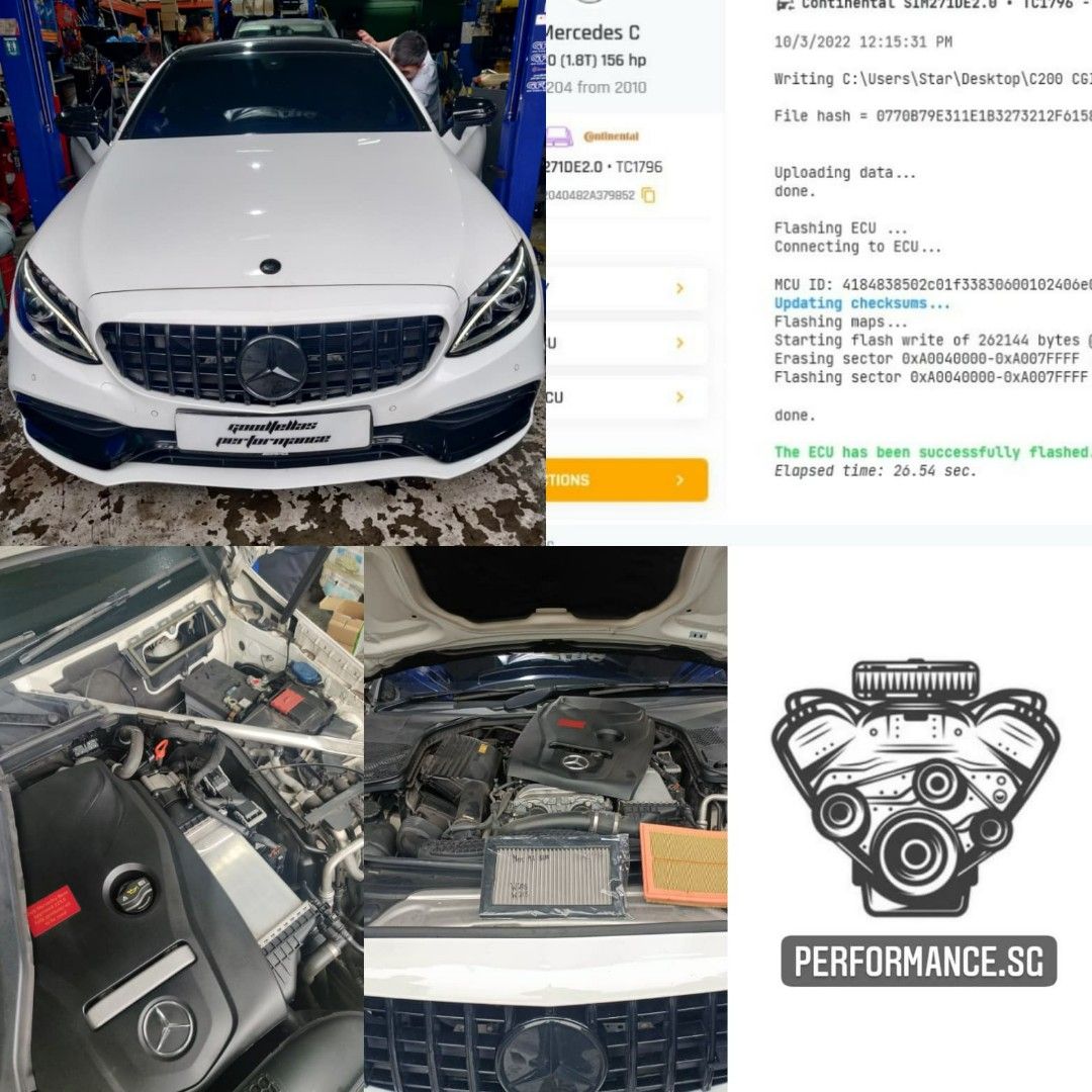 W205 W213 m274 ecu tuning, Car Accessories, Accessories on Carousell