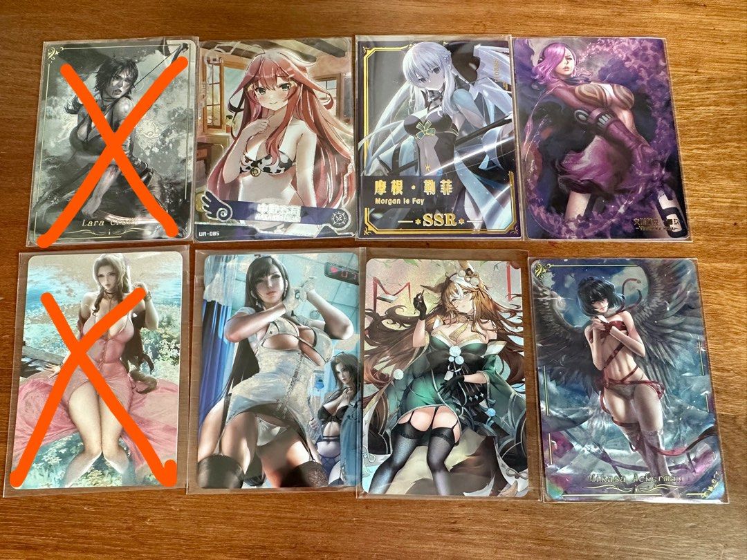 Waifu collection card , Hobbies & Toys, Toys & Games on Carousell