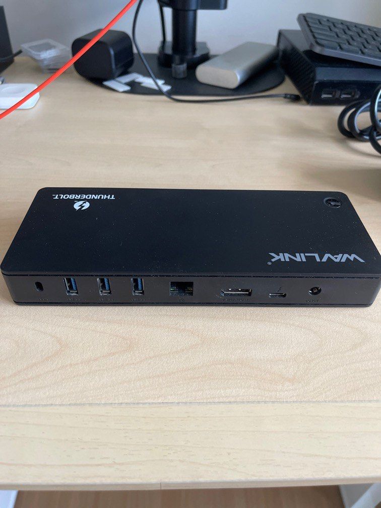 Wavlink Thunderbolt 3 4K Docking Station, Computers & Tech, Office ...
