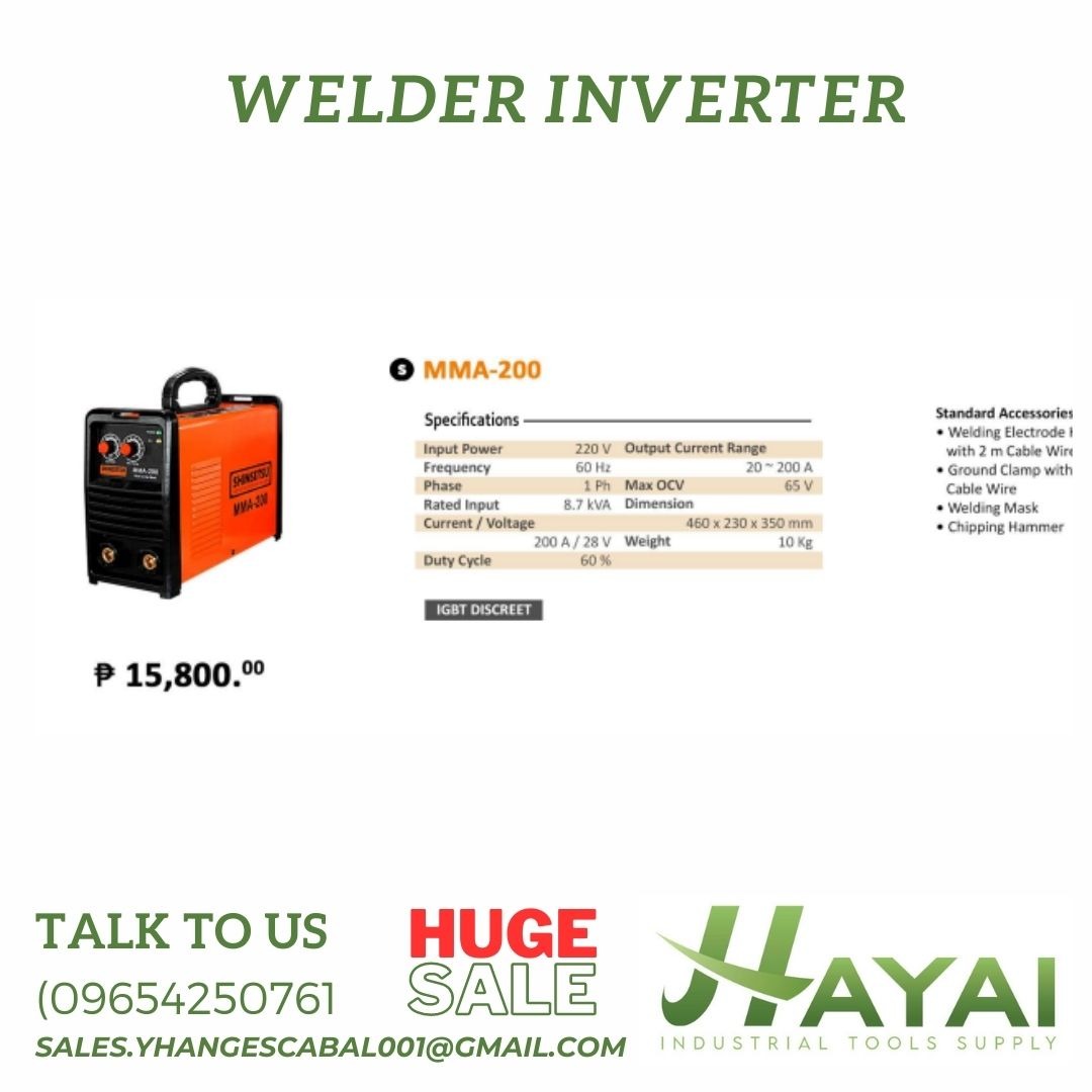 Welder Inverter, Commercial & Industrial, Construction & Building ...