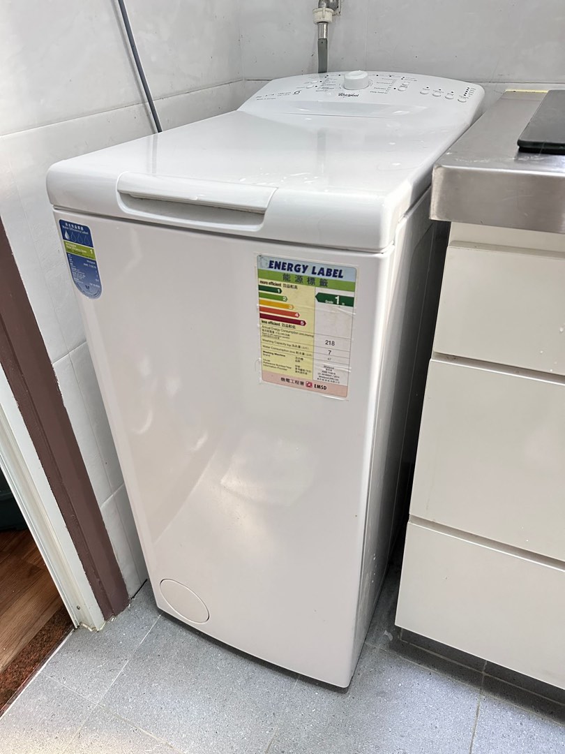 Whirlpool AWE 7100N 上置滾桶式洗衣機, 家庭電器, 洗衣機及乾衣機 - Carousell