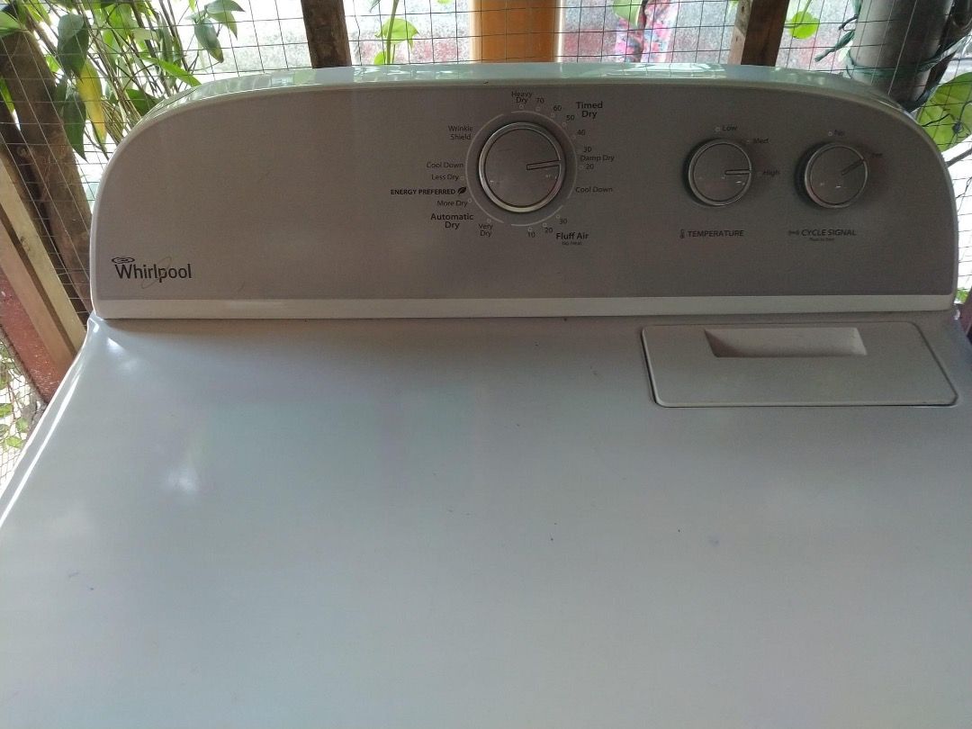 Whirlpool Gas Dryer15kg/Sharp Giga twin tub 8.5 kg, TV & Home ...