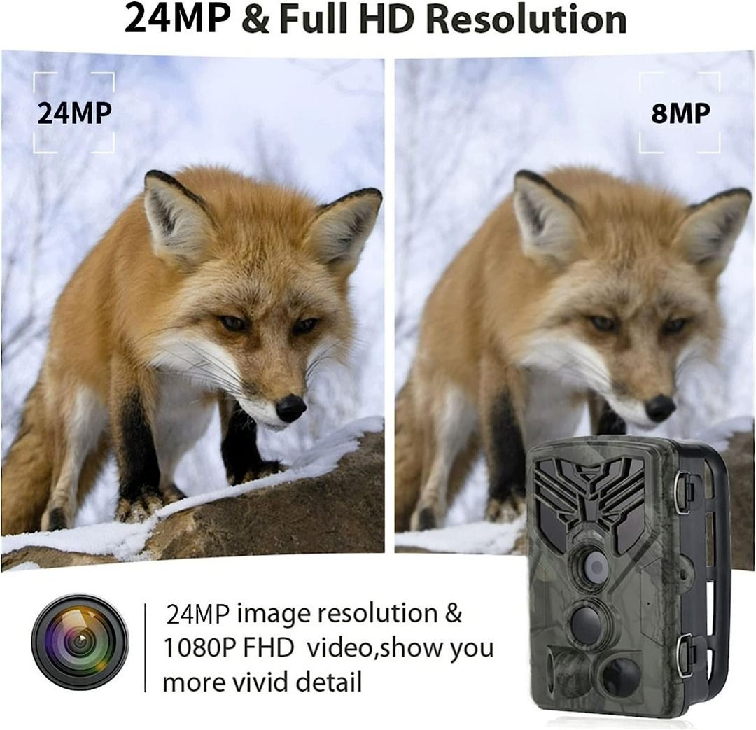 Wifi Game Camera HC-810A 20MP 16/32GB TF Card Hunting Camera Outdoor ...