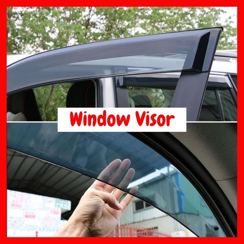 Window Visor Door Visor Weather shields Window Protectors door Visors ...