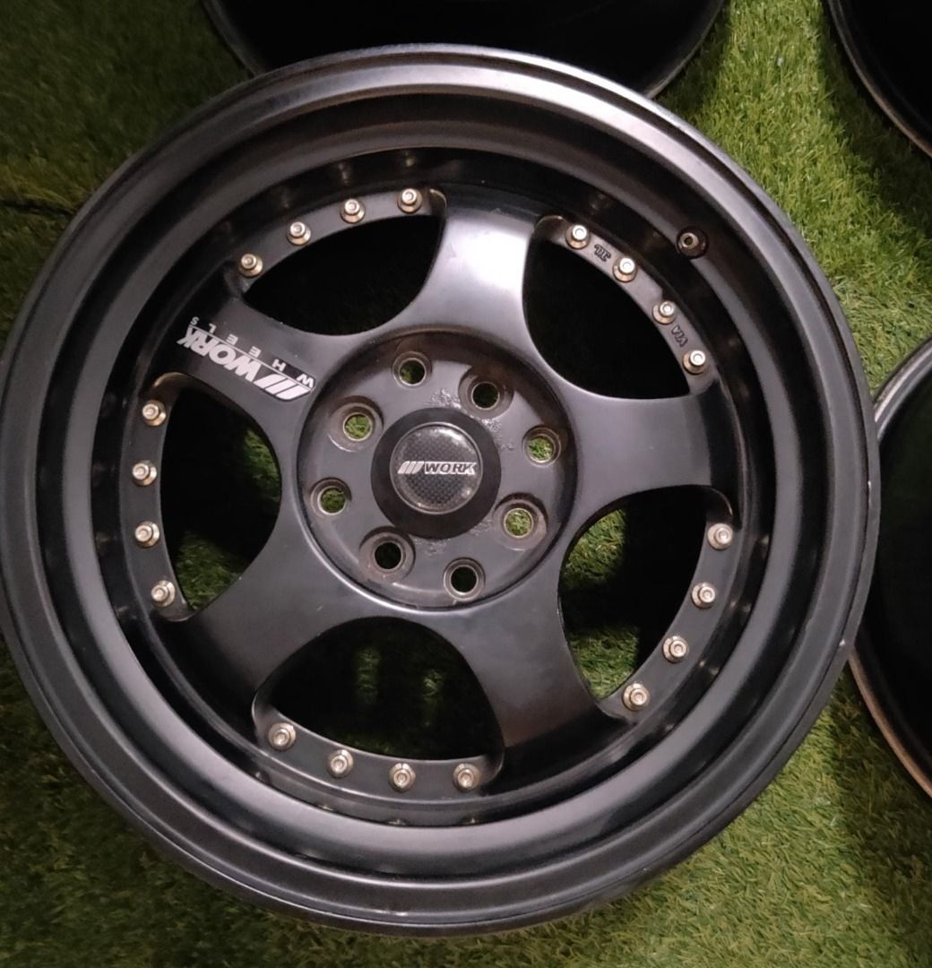 Works Meister Rim, Car Accessories, Tyres & Rims on Carousell