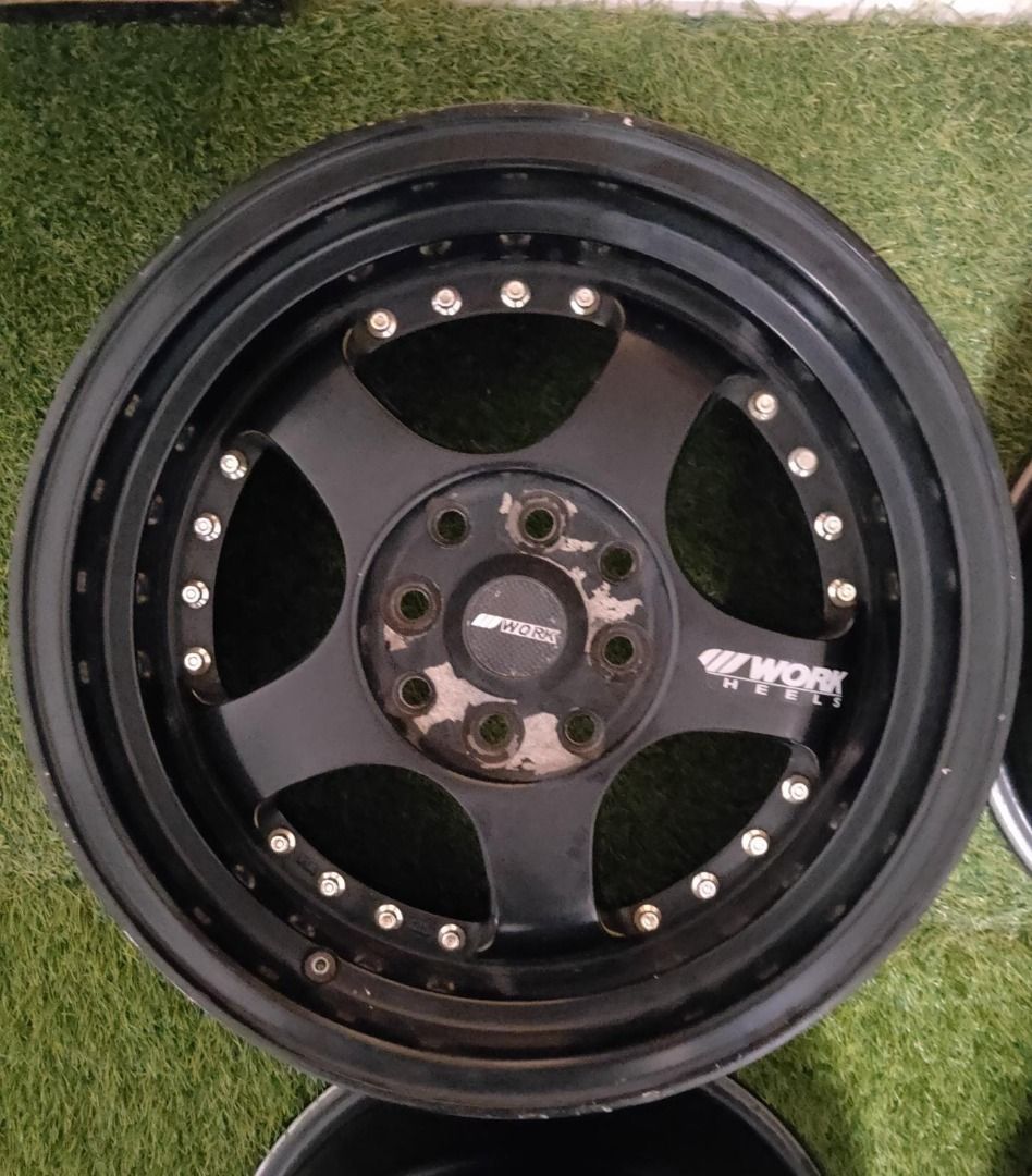 Works Meister Rim, Car Accessories, Tyres & Rims on Carousell
