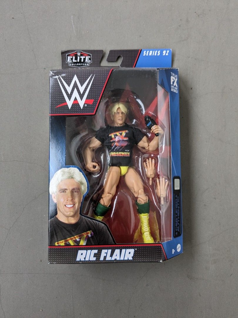 WWE Ric Flair Elite 92 Action Figure, Hobbies & Toys, Toys & Games on Carousell