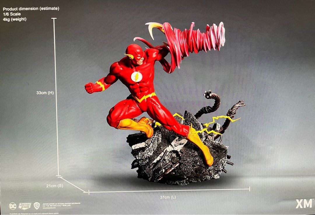 XM Studios - The Flash (Classic) and Reverse Flash 1/6 Scale, Hobbies ...