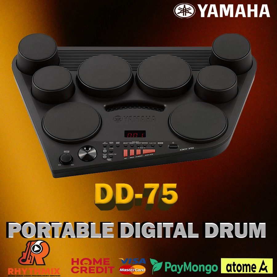 Yamaha DD-75 Portable Digital Drum, Hobbies & Toys, Music & Media ...