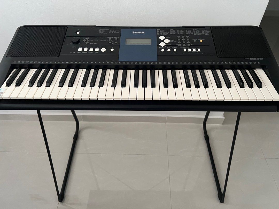 Yamaha Keyboard PSR-E333, Hobbies & Toys, Music & Media, Musical ...