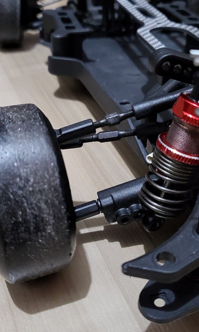 Yokomo Rwd Yd2 Rc Drift Car frame roller with yeah racing Shocks ...