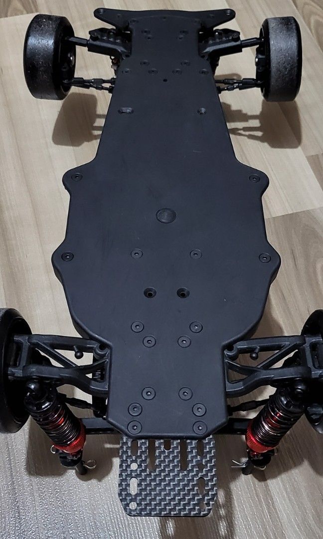 Yokomo Rwd Yd2 Rc Drift Car frame roller with yeah racing Shocks, Hobbies & Toys, Toys & Games ...