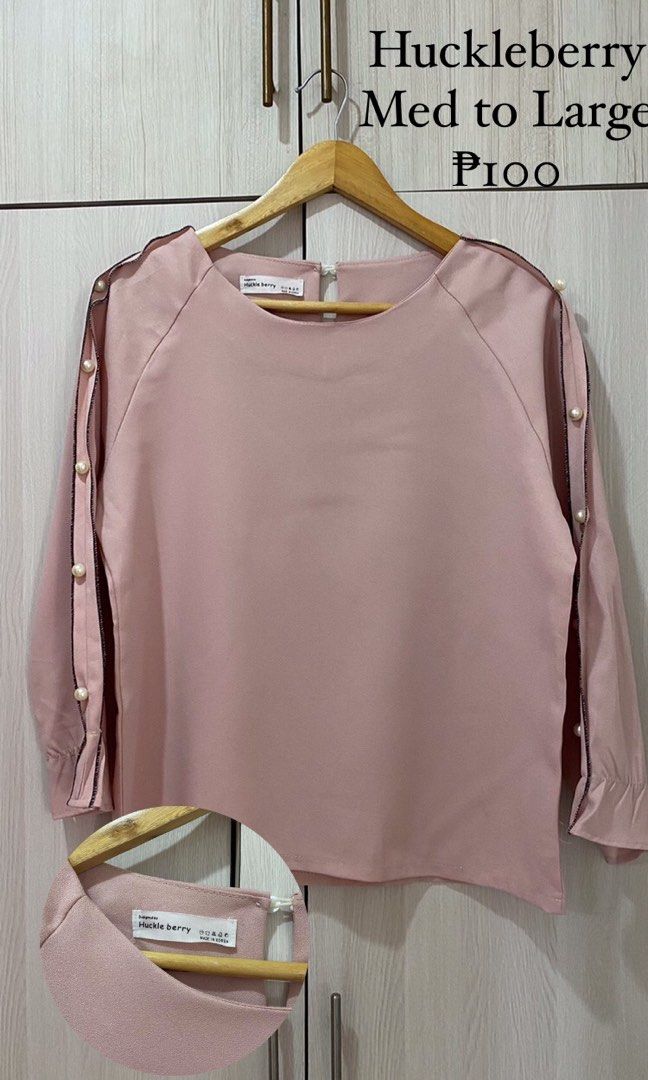 117. Huckleberry Pink Longsleeves on Carousell