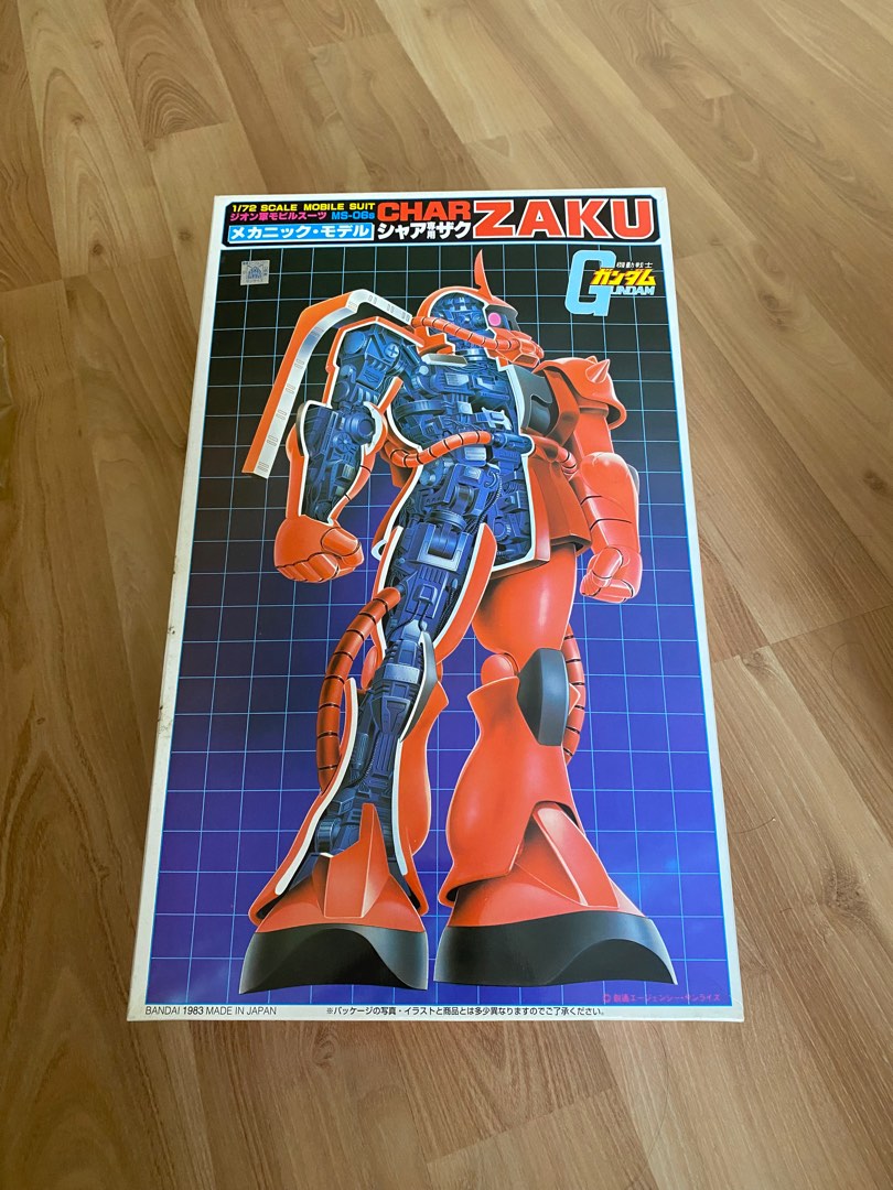 1/72 Gundam Zaku cutaway kit, Hobbies & Toys, Toys & Games on Carousell