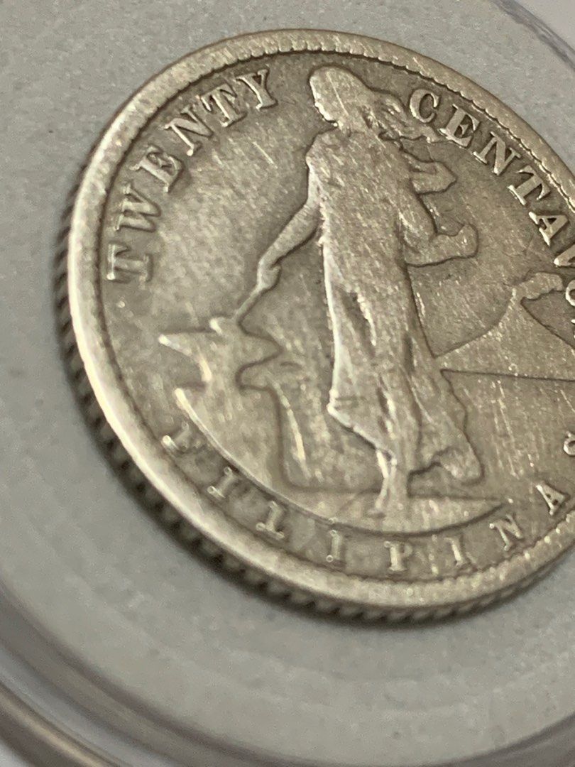 1928 USPI Twenty Centavos (mule coin) less than 100K Mintage on Carousell