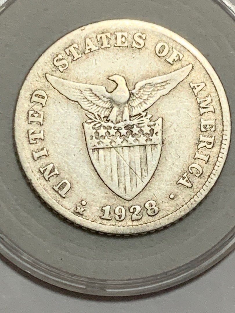 1928 USPI Twenty Centavos (mule coin) less than 100K Mintage on Carousell