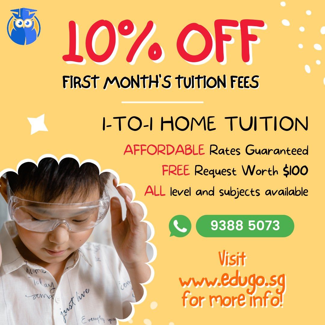 #1 Home Tuition Tutor Agency, No Fees! PSLE O/N/A Level IB IGCSE AP ...
