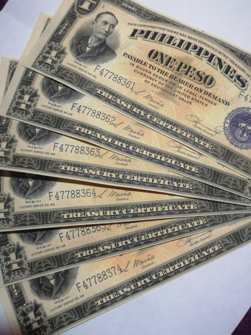 Philippine banknotes paperbills, Hobbies & Toys, Memorabilia ...