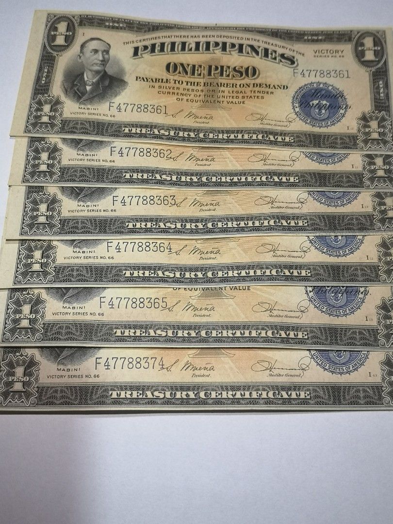 Philippine banknotes paperbills, Hobbies & Toys, Memorabilia ...