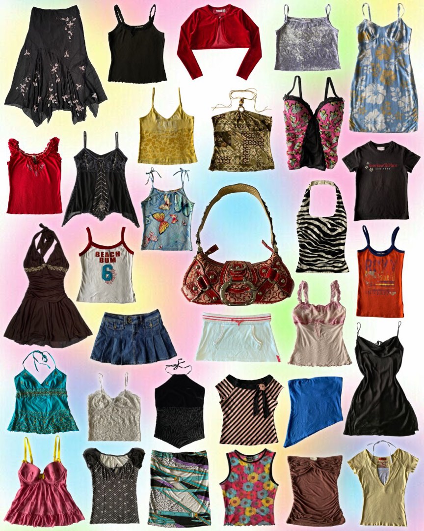 2000s tops skirts bags | baguette bag kili bag guess 2000s 00s 90s y2k ...