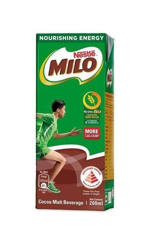 [200ml x 48 packets] Nestle Milo Ready to Drink Packet Drinks Chocolate ...