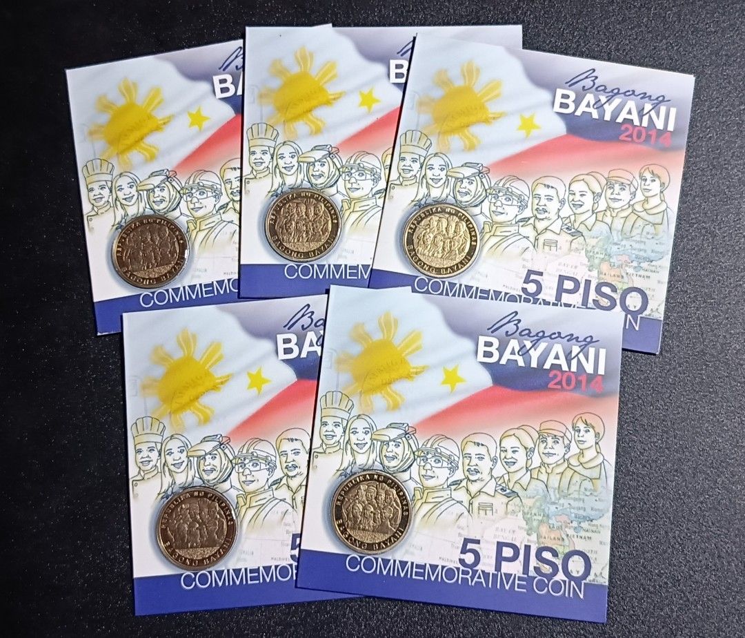 2014 Bagong Bayani 5 peso Commemorative Coin on Carousell
