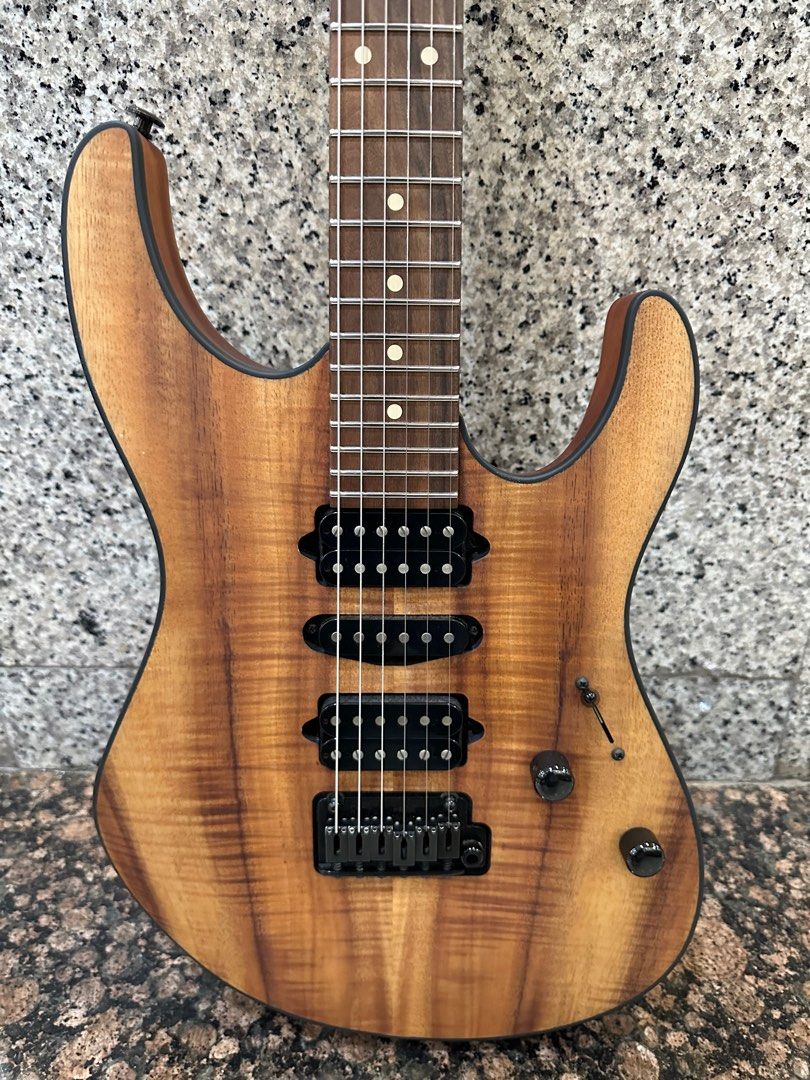 2015 Suhr Modern Curly Koa Electric Guitar,Natural Satin, Hobbies ...