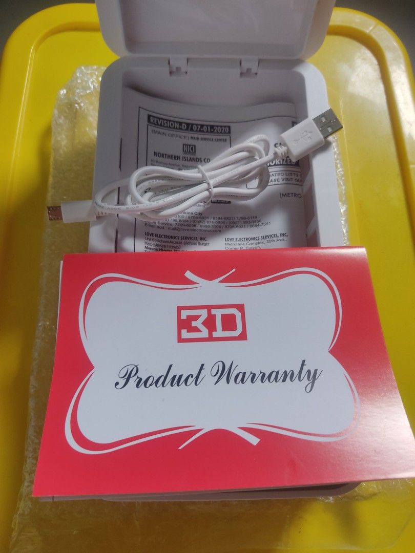 3D WONDER BOX (STERILIZER BOX), Beauty & Personal Care, Sanitizers ...