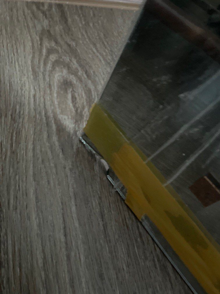 90cm Round Mirror (Defect), Furniture & Home Living, Home Decor ...