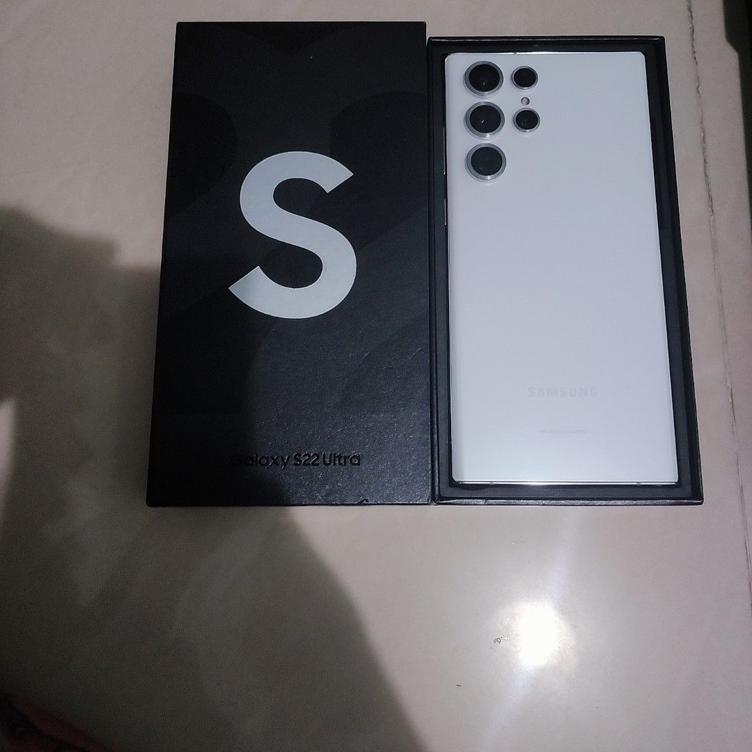 ( LNIB ) Samsung S22ultra (5G) 12 + 256Gb White (Local Set), Mobile ...