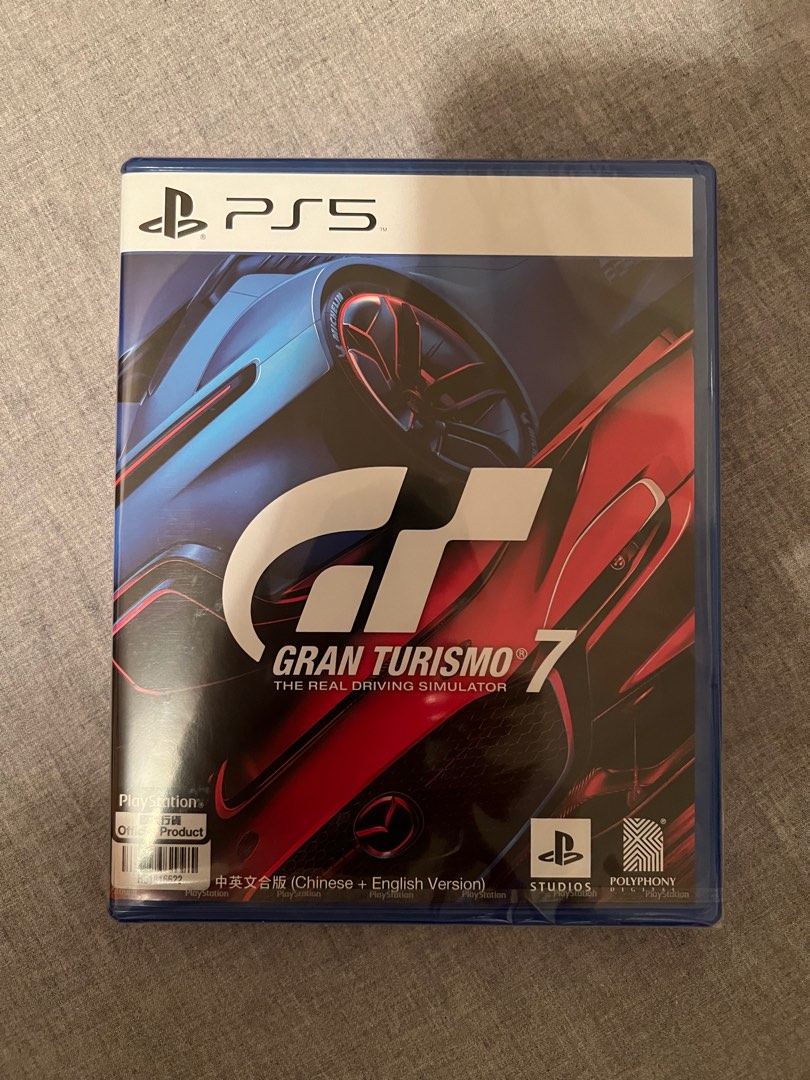 全新原封港行 PS5 Gran Turismo 7 跑車浪漫旅7 GT7 免費升級VR2 中英合版, 電腦＆科技, 電腦周邊及配件, 電腦軟件 - Carousell