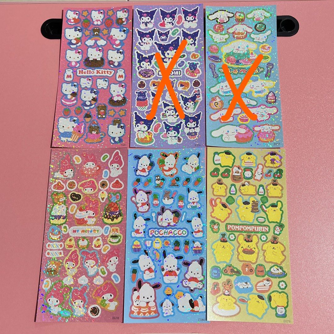 Sanrio stickers clearing stocks all goes @$0.50 each , Hobbies & Toys ...