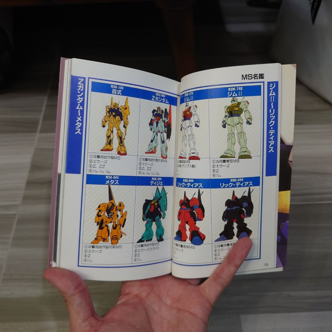 高達 Z Gundam MS Encyclopedia 經典珍藏 MS大圖鑑 No.02 Part 2 mobile suit 2 ...