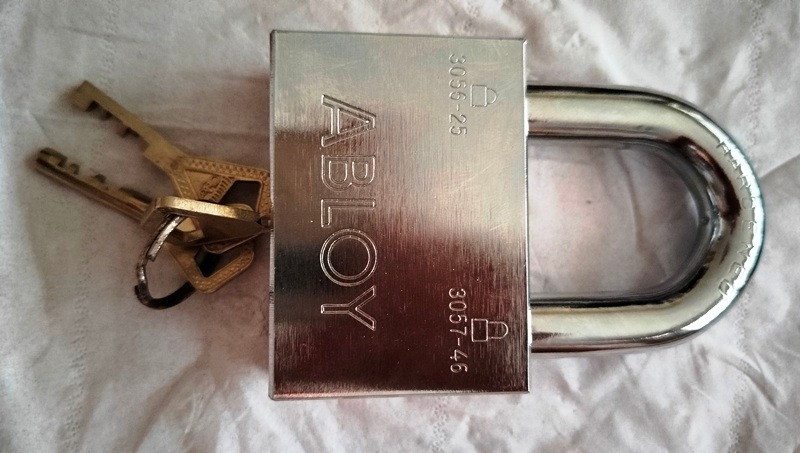 Abloy padlock 32mm Opening, Furniture & Home Living, Security & Locks ...