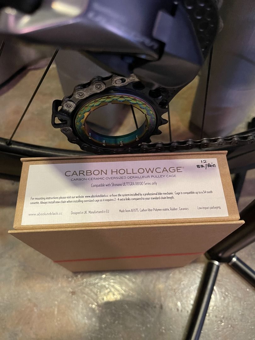 Absolute Black Hollowcage Carbon Ceramic OSPW, Sports Equipment ...