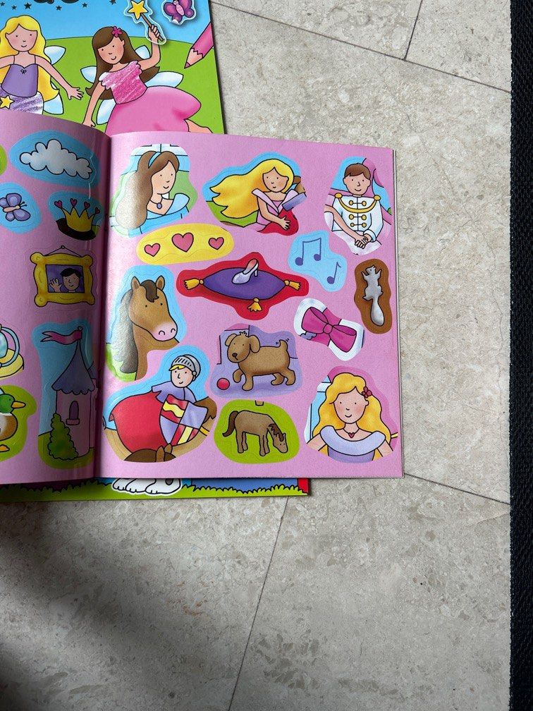 Activity and Sticker Books - 3 books, Everything Else on Carousell