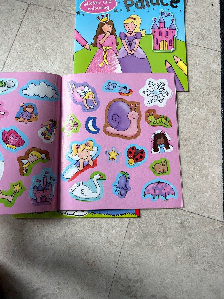 Activity and Sticker Books - 3 books, Everything Else on Carousell