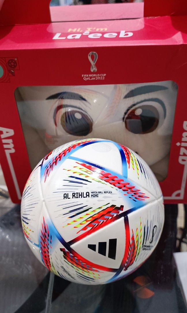 Adidas Al Rihla Mini Football World Cup Qatar 2022, Olah Raga, Perlengkapan Olahraga Lainnya di ...
