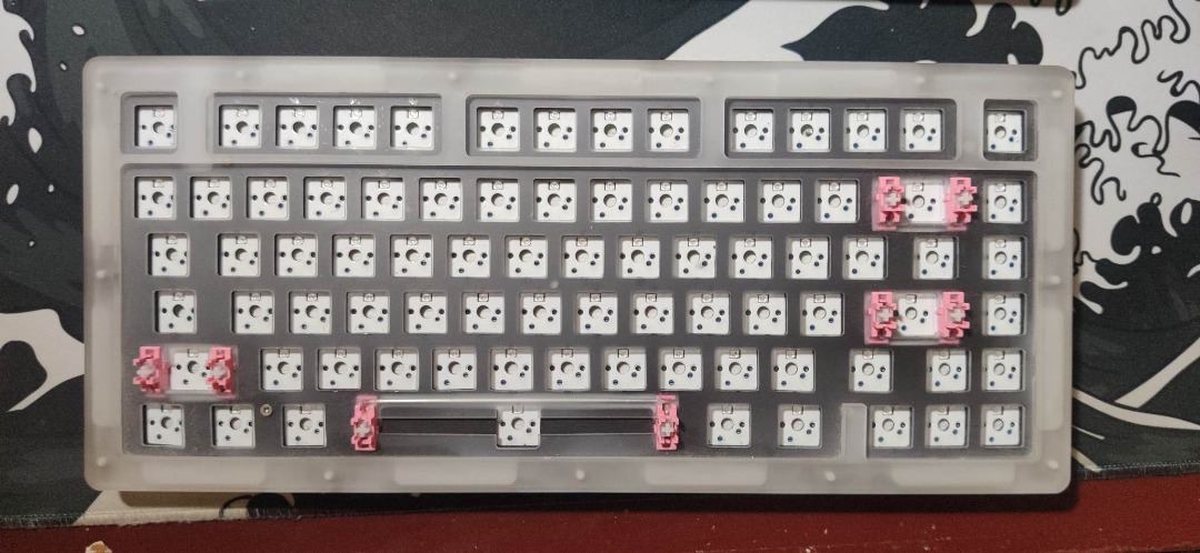 Akko ACR75 Translucent Barebones on Carousell