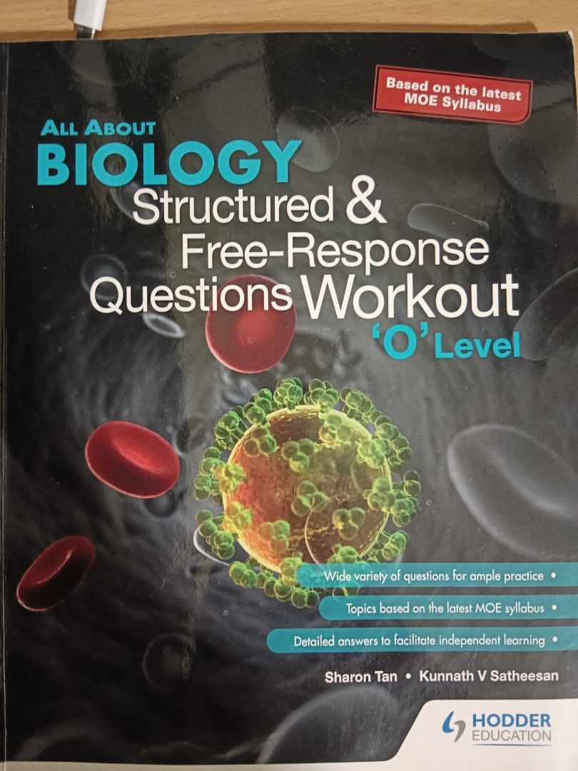 All About Biology MCQ and Structured, Hobbies & Toys, Books & Magazines ...