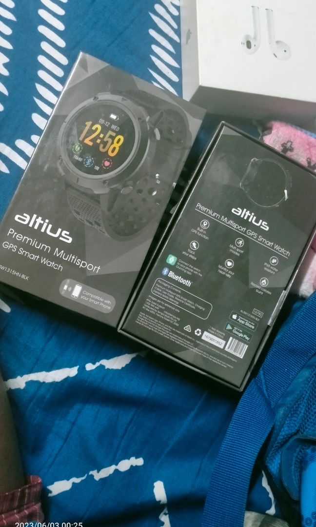 Altius gps Smart watch, Mobile Phones & Gadgets, Wearables & Smart ...