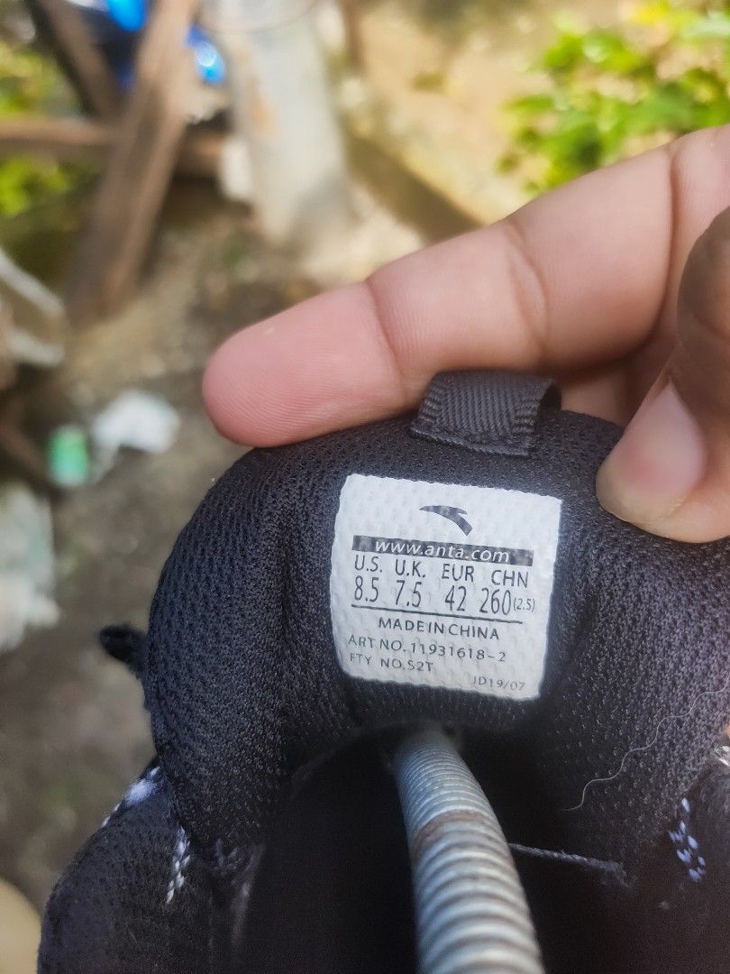 Anta klay Thompson shock the game 3 us8.5mens, Men's Fashion, Footwear, Sneakers on Carousell