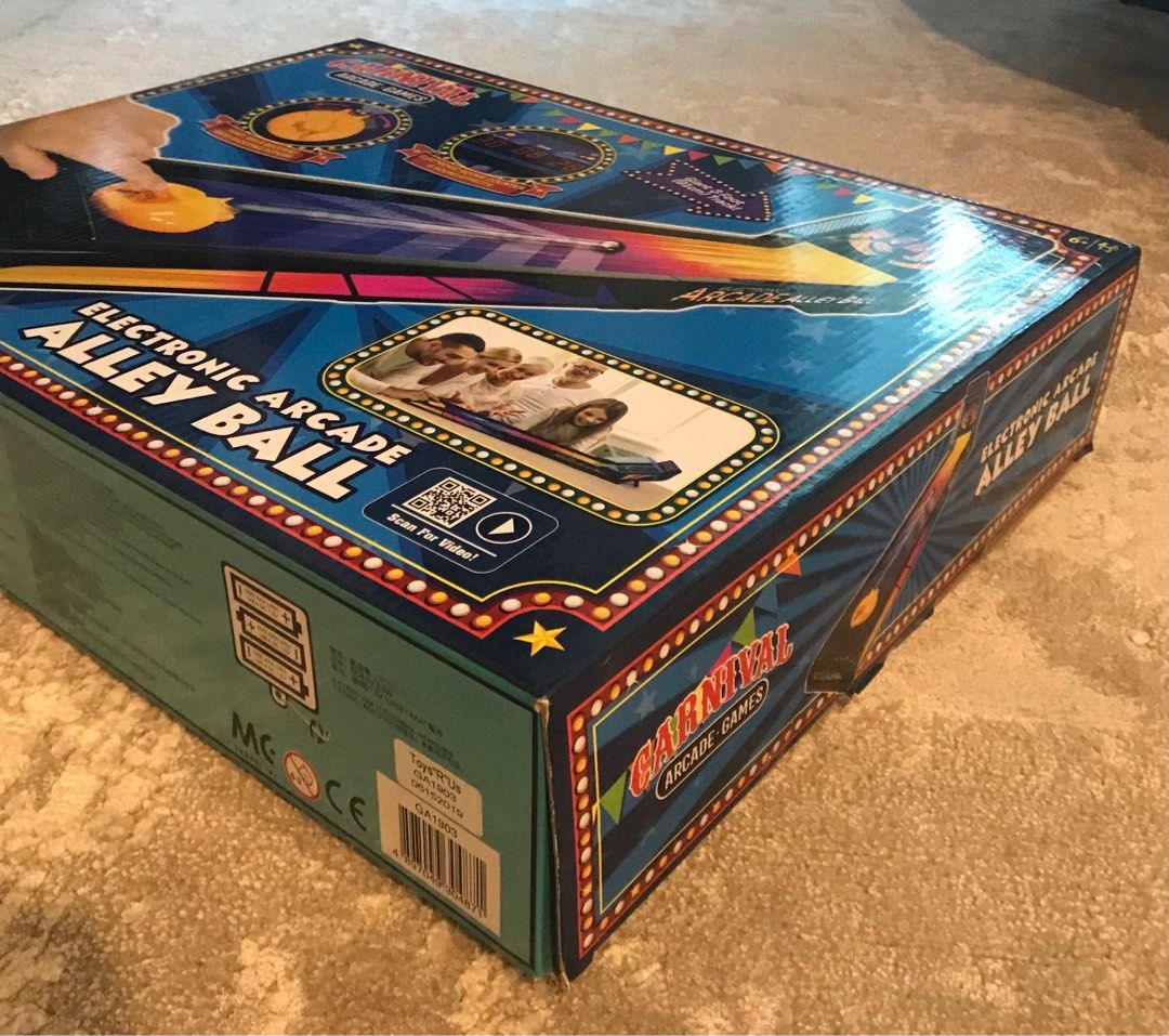 Arcade Alley Ball game - Carnival, Hobbies & Toys, Toys & Games on ...