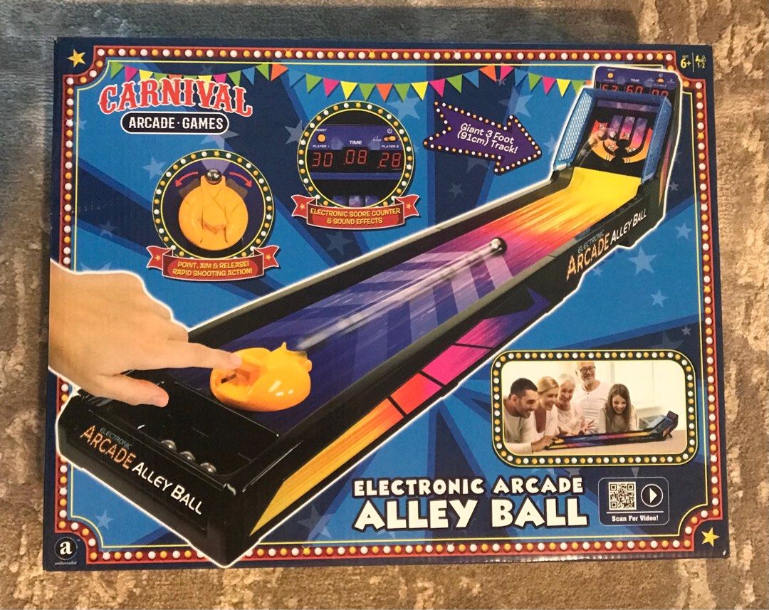 Arcade Alley Ball game - Carnival, Hobbies & Toys, Toys & Games on ...