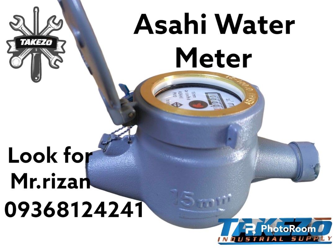 Asahi Water Meter, Commercial & Industrial, Construction & Building ...