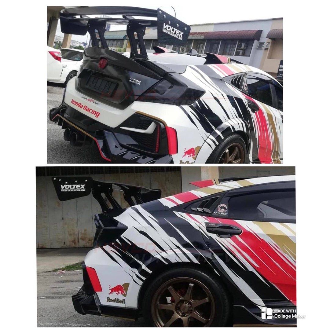 Assorted Gt-Wing design For Civic Mercedes BMW Toyota Honda , Car ...