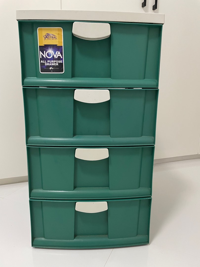 Astral Nova 4-Layer Drawer Cabinet, Furniture & Home Living, Furniture ...