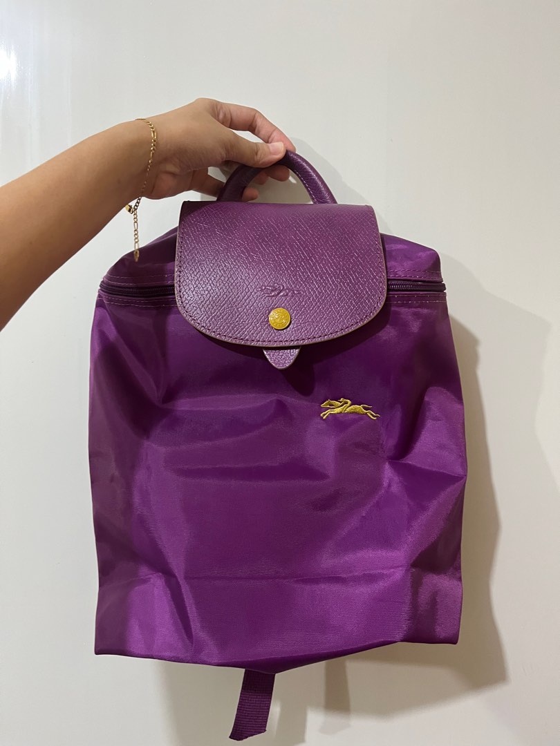 Authentic Long Champ backpack, Women's Fashion, Bags & Wallets ...