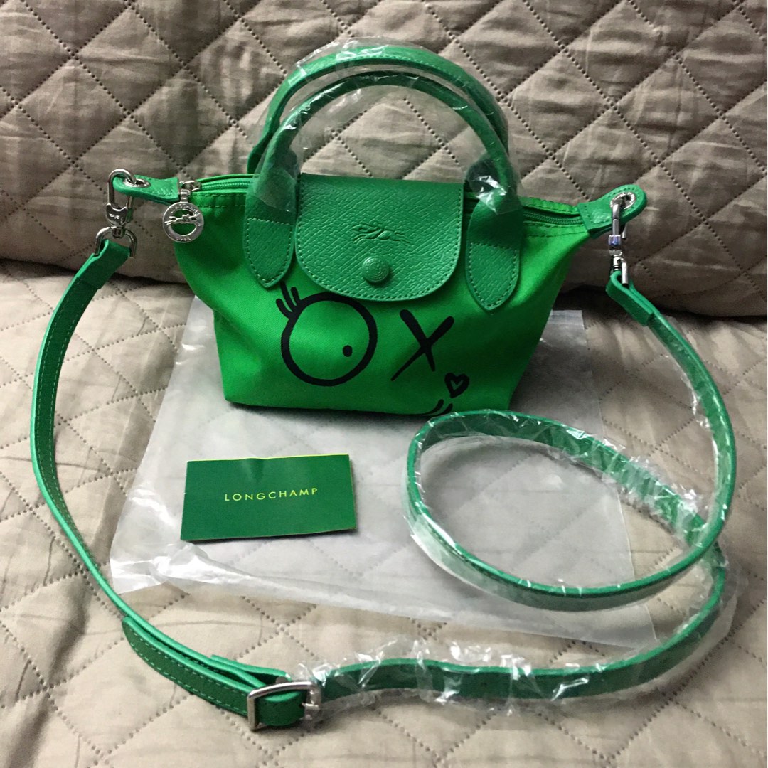 Authentic Longchamp Andre Limited Edition Mini Le Pliage Sling Bag ...