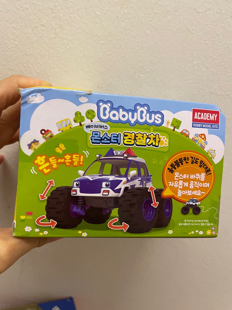 Baby Bus blue car figurine, Hobbies & Toys, Toys & Games on Carousell